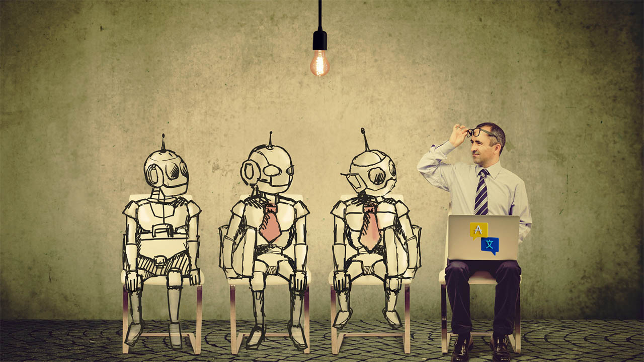 Human and machine translators - Verbarium